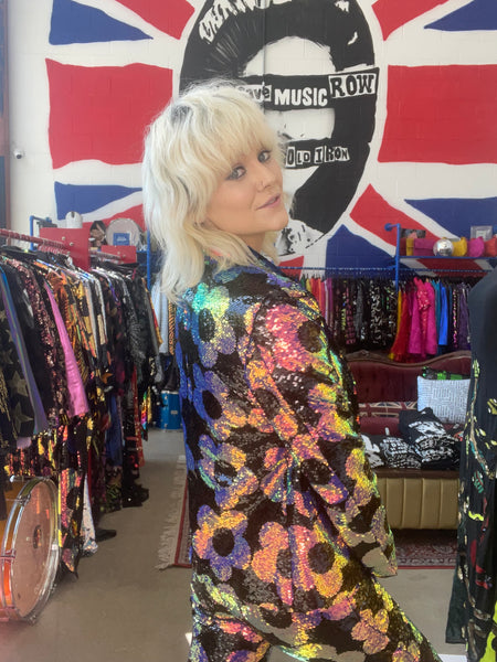 Any Old Iron Mini Quantastic Iridescent Suit